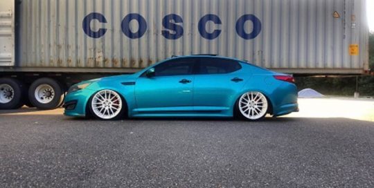 Kia Optima Slammed