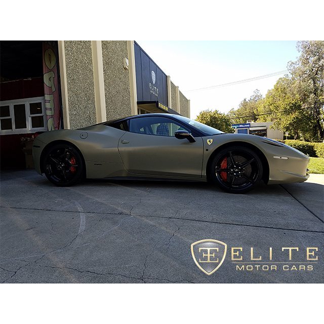 Ferrari 458 Matte Green