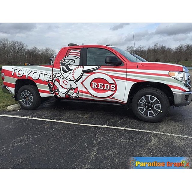 Toyota wrapped in custom printed 3M IJ 180Cv3 vinyl - Vinyl Wrap - 3M ...