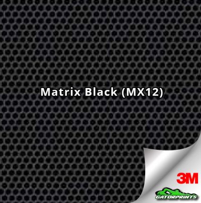 Matrix Black (MX12) - Vinyl Wrap - Gatorprints