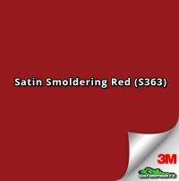 Satin Smoldering Red (S363) - Vinyl Wrap - 3M - Cars & Vehicles