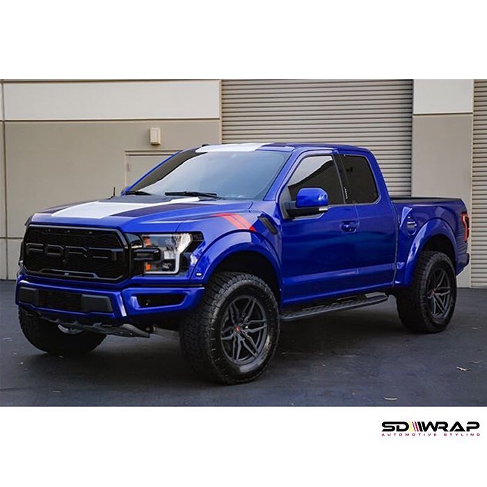 Ford wrapped in 1080 Gloss Blue Raspberry vinyl - Vinyl Wrap - 3M ...
