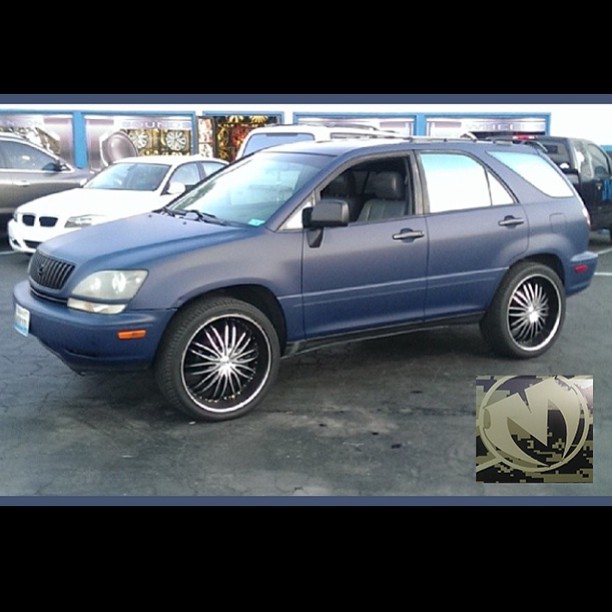 Matte Indigo Blue Vinyl Wrap