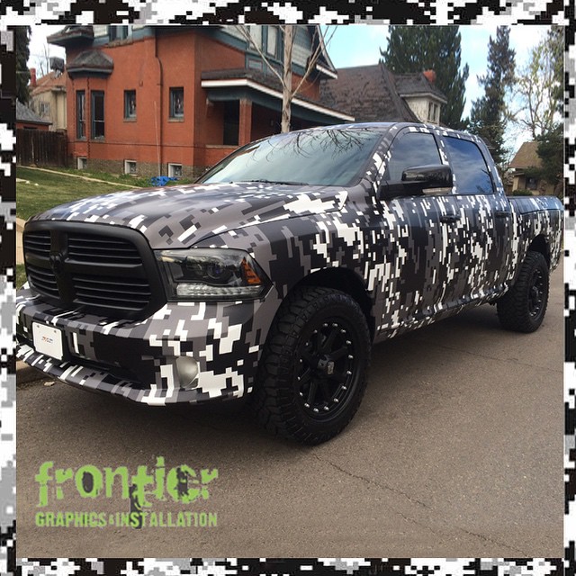 Camo Dodge Ram 1500