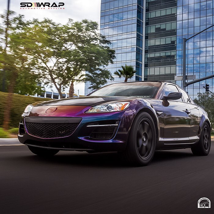 Mazda Rx8 Custom Blue