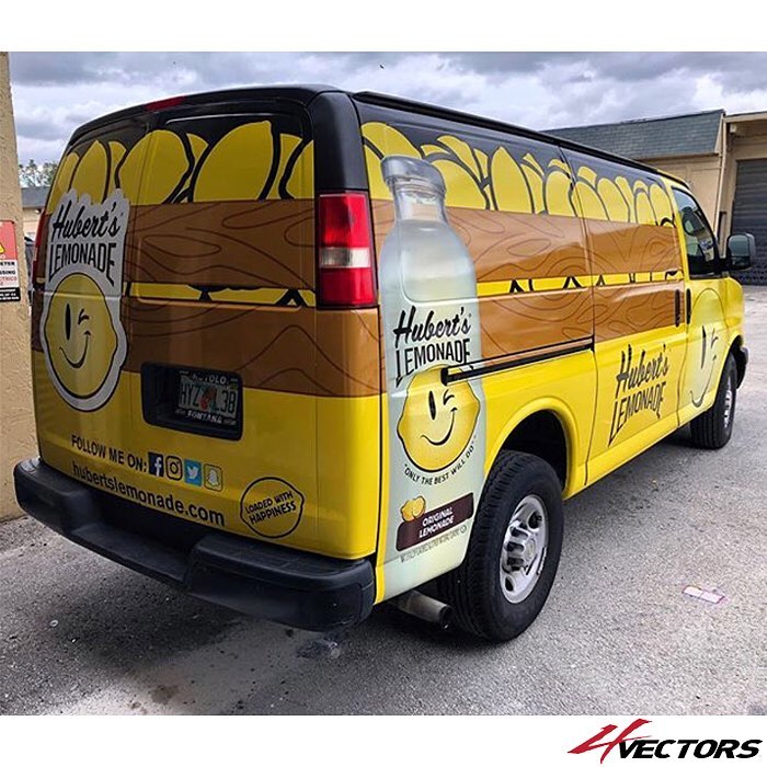 Commercial Van wrapped in custom printed 3M IJ180C vinyl with 8518 ...