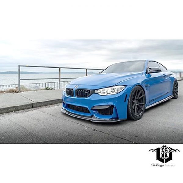 BMW-M4 wrapped in Avery SW Gloss Light Blue vinyl - Vinyl Wrap - 3M ...