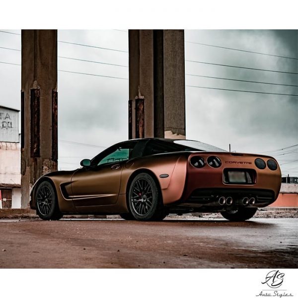 Chevrolet Corvette Vinyl Wraps | Chevrolet Corvette Car Wraps