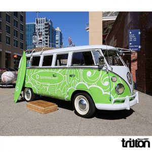 VW Bus wrapped in using custom printed 3M IJ180Cv3 vinyl with 8518 ...