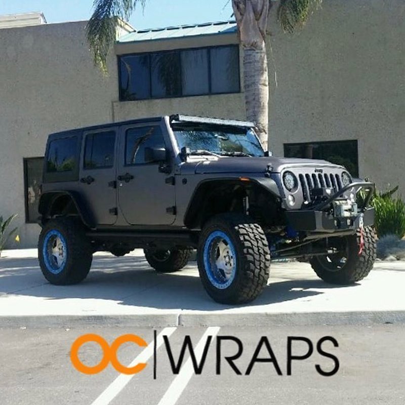 Jeep Wrangler Matte Grey