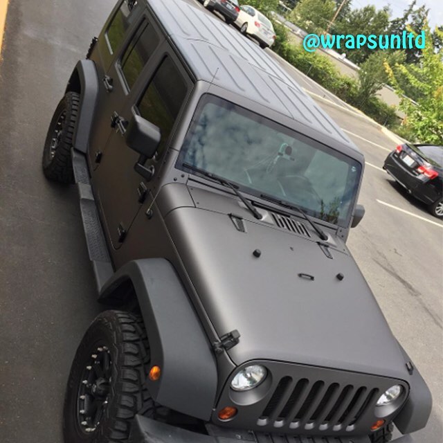 Jeep Wrangler Matte Grey