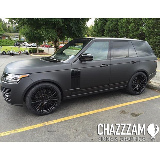 Matte Black Range Rover Tumblr
