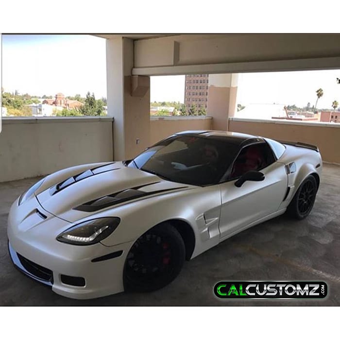 Satin Orange Corvette