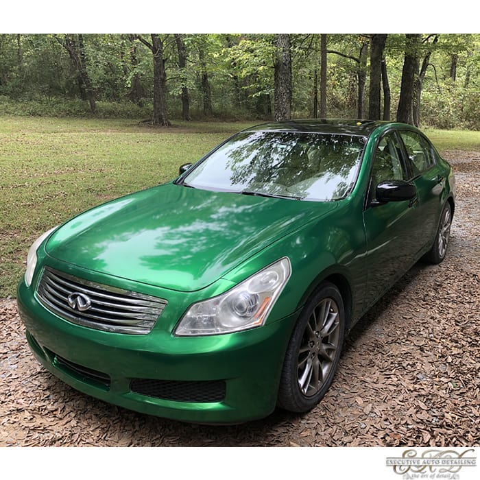 Infiniti G35 wrapped in Avery SW900 Gloss Radioactive Metallic vinyl ...