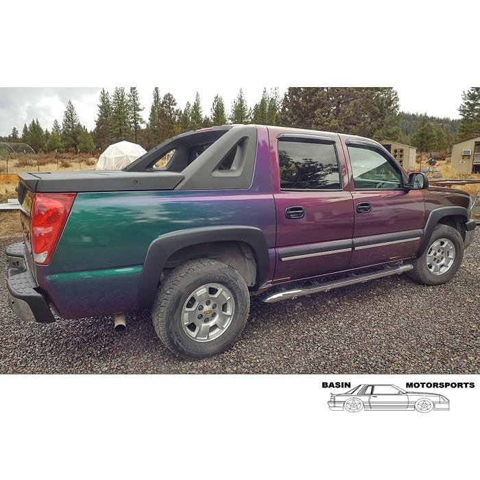 Chevrolet Avalanche Wrapped in Avery ColorFlow Gloss Lightning Ridge ...