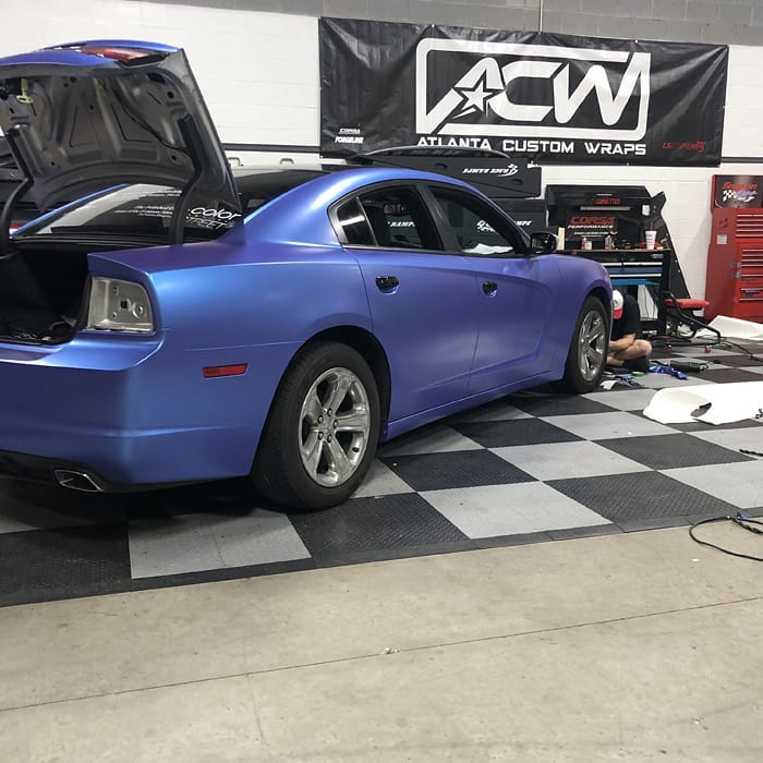 Dodge Charger Matte Blue