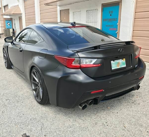 Matte Black Lexus