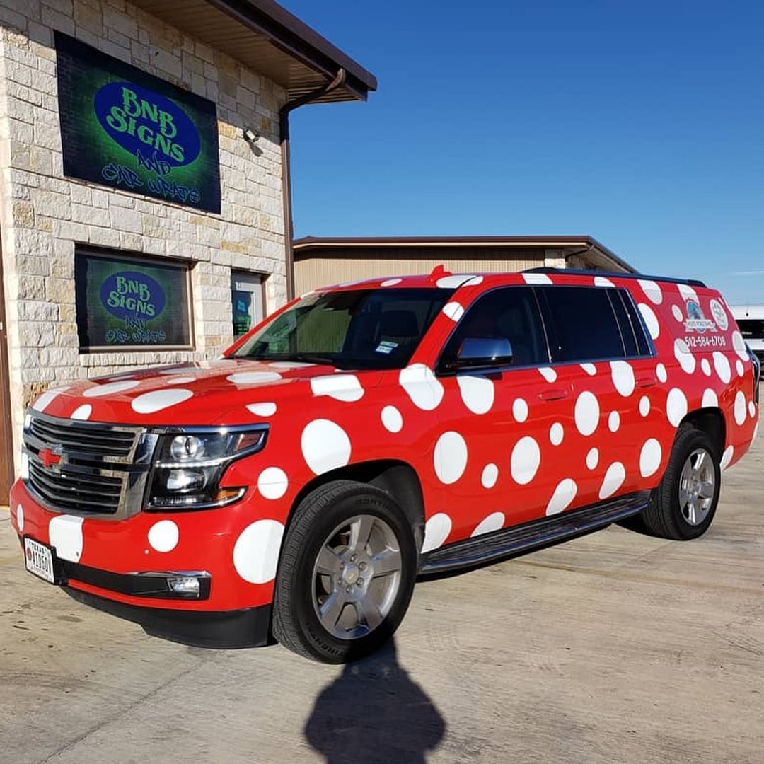 Chevrolet wrapped in Gloss Racing Red & Gloss White vinyl - Vinyl Wrap ...